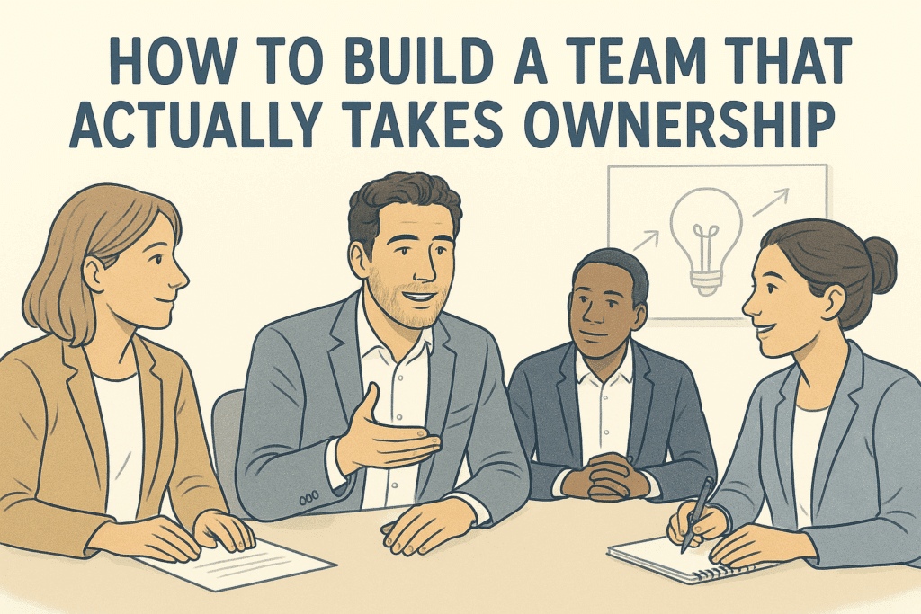How to Build a Team That Actually Takes Ownership
